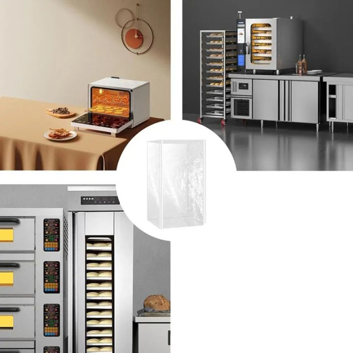 Bun Rack Cover PVC Pizza Rack Cover Waterproof Bread Rack Dust Cover ...