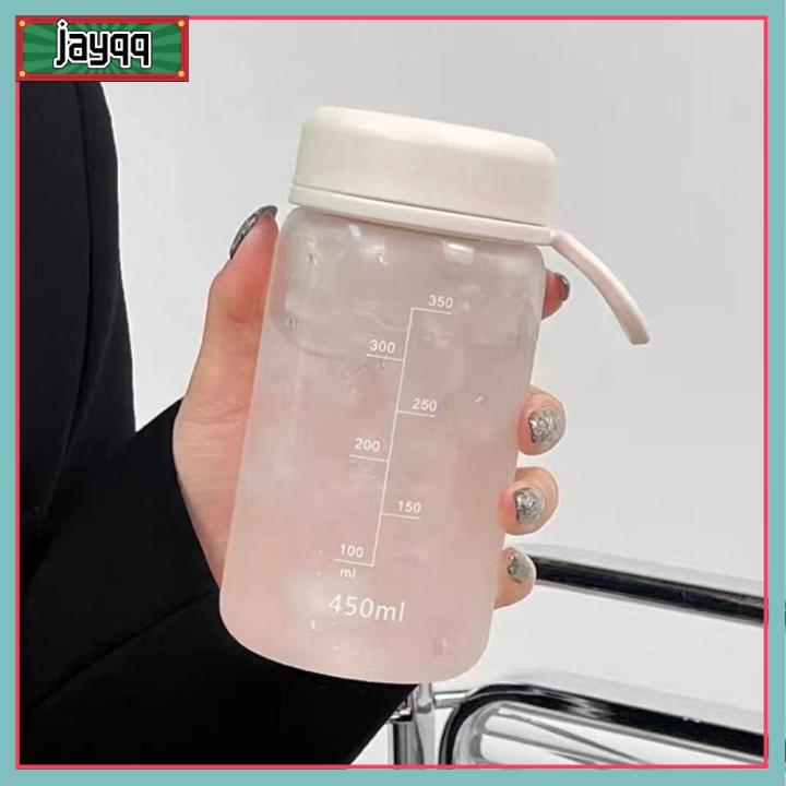 JAYQQ Nhựa Cốc nước sinh viên Với điểm đánh dấu thời gian Chống rò rỉ Cốc uống nước Chất lượng ...