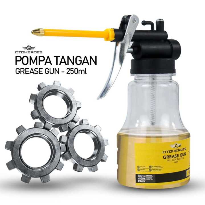 COD Alat Botol Pompa Semprotan Penambah Minyak Pelumas Rem Oli Grease ...