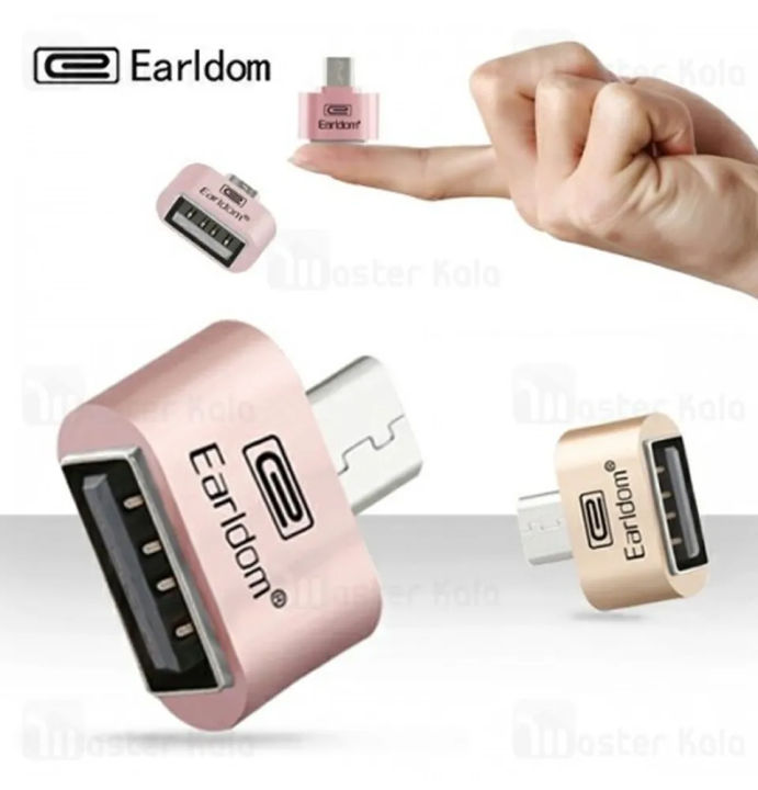 Original Earldom Micro USB And Type C USB OTG Reader (ET-OT01/18 ...