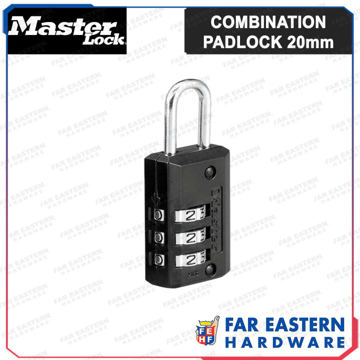 MASTER LOCK Combination Padlock 20mm 646D | Lazada PH