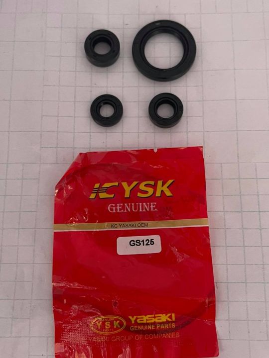 OIL SEAL KIT ENGINE GS125 YSK BRAND | Lazada PH