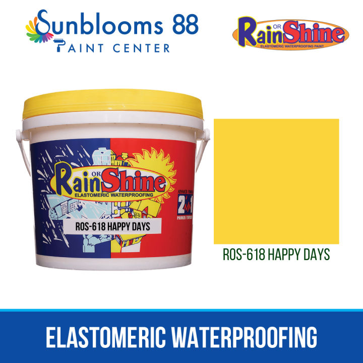 GOLD SERIES - Rain or Shine Elastomeric Paint | Lazada PH