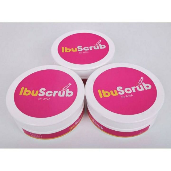 IBU SCRUB WNA (VANILLA EXTRA WHITE) IBU PUTIH NINA 100% ORIGINAL | Lazada