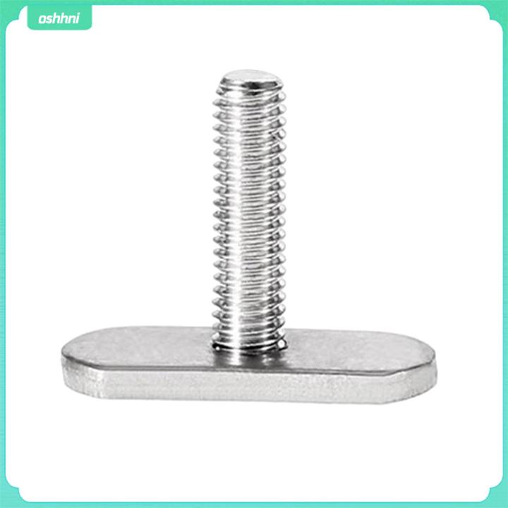 oshhni Kayak Track Screw & Nut 316 Stainless Steel T Slot Bolt for ...