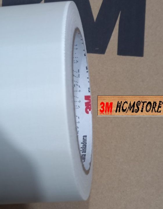 3M Scotch 27 dài 20met Băng Keo Vải Thủy Tinh - Băng keo cách điện trung thế chịu nhiệt cao chịu ...
