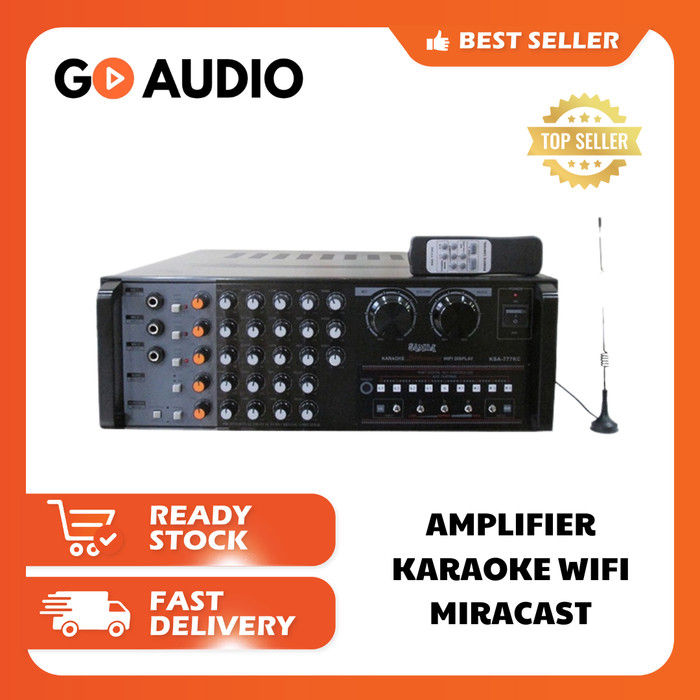 SAMBA | Power Amplifier WIFI Miracas KSA 777 KC Karaoke Home theatre ...