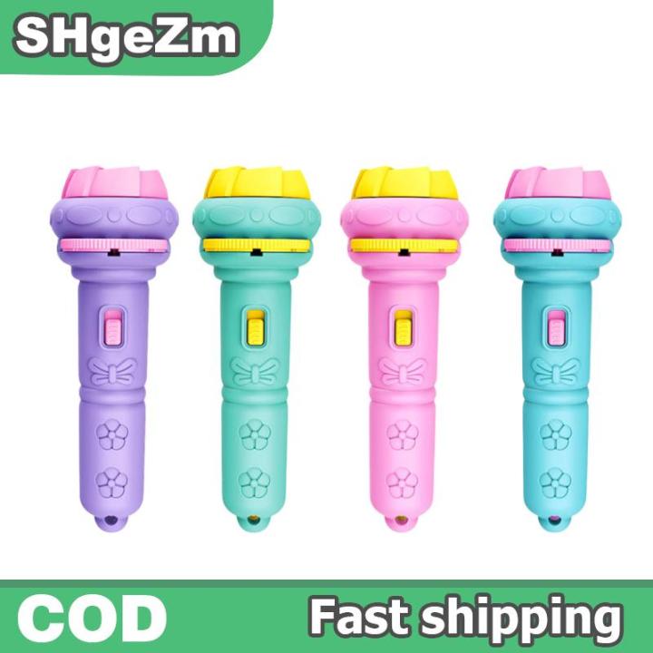 SHgeZm Cartoon Mini Flashlight Projector 24 Pattern Projection ...