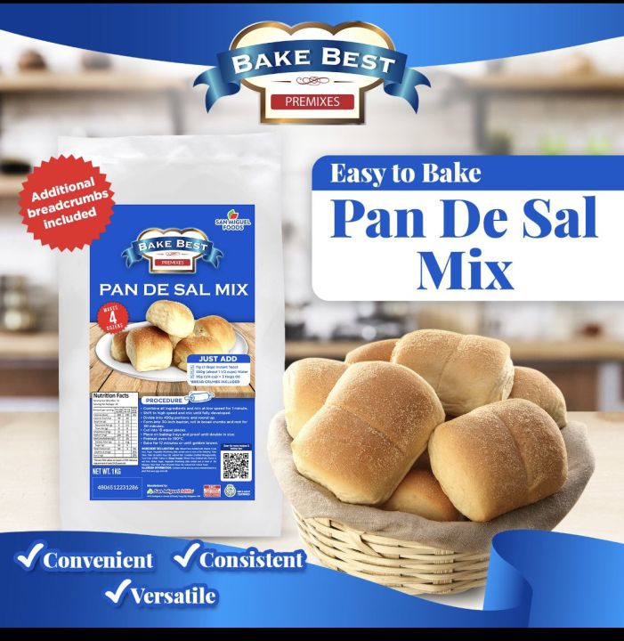 Pan De Sal Mix 1Kg / San Miguel Mils Bake Best | Lazada PH