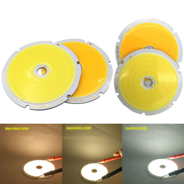 Nguồn Đèn LED COB Tròn Đường Kính 80Mm Công Suất Cao 50W Chip On Board Cho Bóng Đèn LED Tự Làm ...