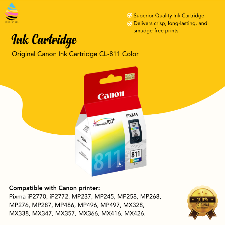 CANON INK CARTRIDGE CL-811 | Lazada PH