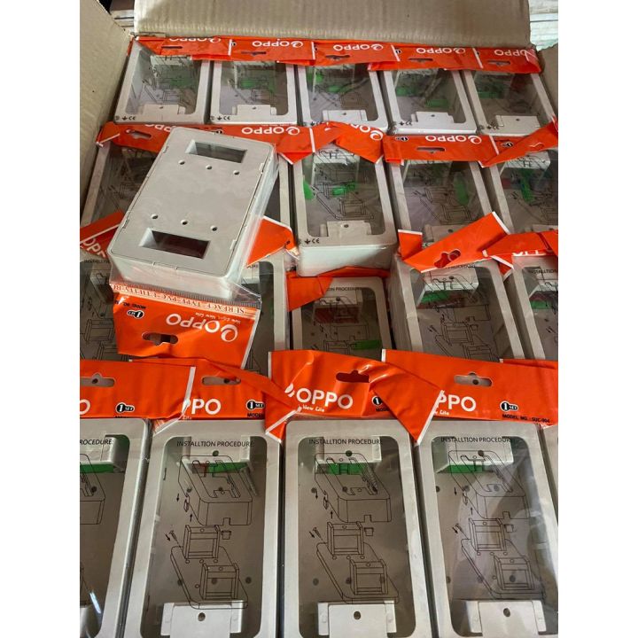 pvc oppo amco white omni box switch outlet moulding philips hesvy duty ...