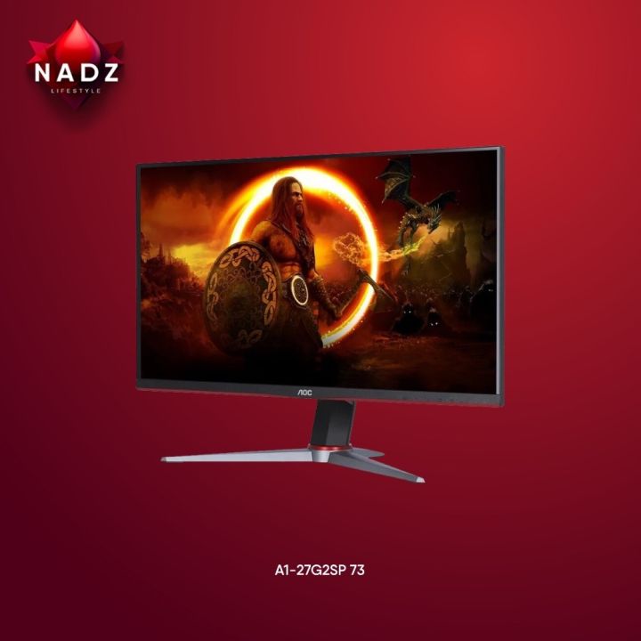 MONITOR (จอมอนิเตอร์) AOC 27G2SP/73 - 27" IPS FHD 165Hz G-SYNC | Lazada ...