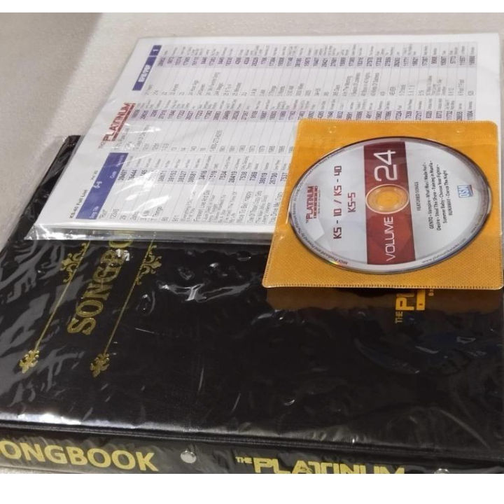 PLATINUM KBOX2 CD SONGBOOK VOL.24 | Lazada PH