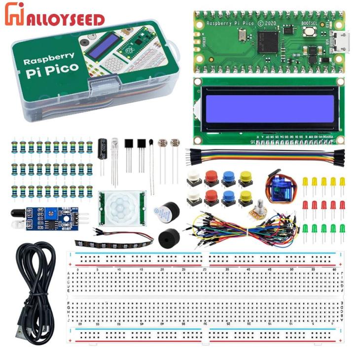 สำหรับ RP2040 Raspberry Pi Pico ชุดโปรแกรมเริ่มต้น LCD1602ชุดการเรียน ...