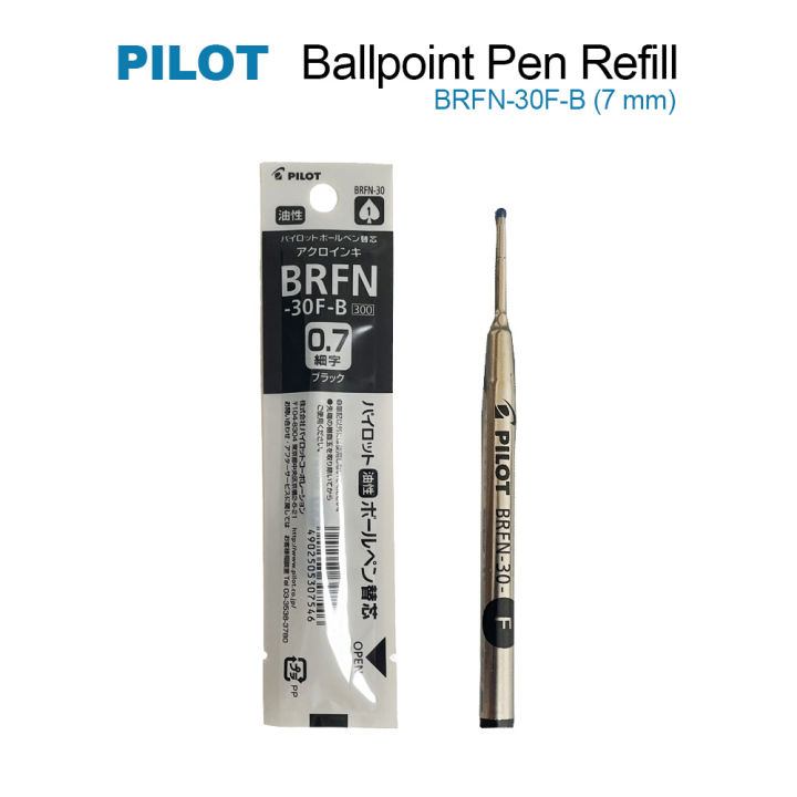 PILOT Ballppen Refill BRFN-30F-B (7 mm) for High Grade PILOT Ballpoint ...