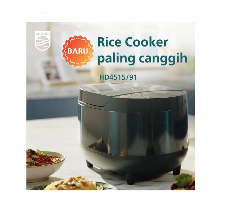 Philips HD4515/91 Rice Cooker 18 Menu New | Lazada Indonesia