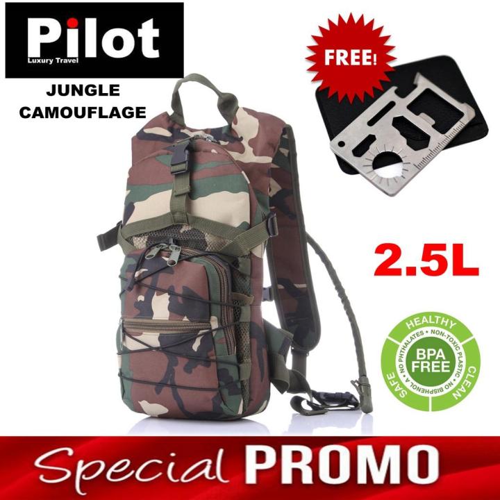 Best Quality！！！Pilot HB-001 Army Fans 2.5 Liter Hydration System with ...