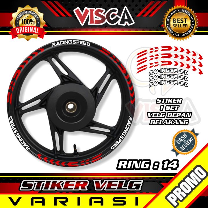 Stiker Velg - List Velg Motor - Stiker Velg Ring 14 - Sticker Velk ...