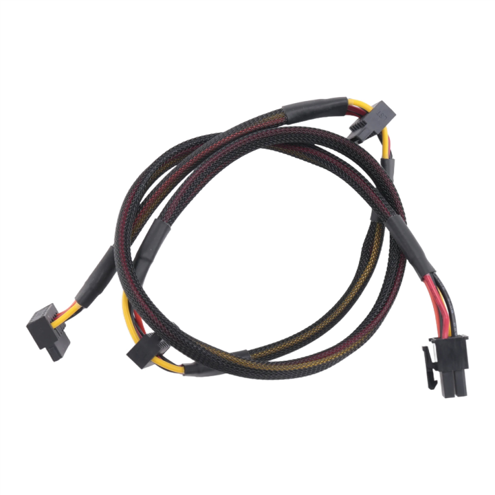 Modular PSU 6Pin to 3-Port SATA Power Cable 18AWG Wire 80cm for Antec ...