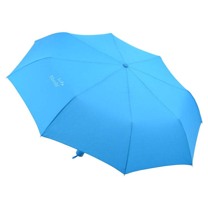 Fibrella Manual umbrella F00404 (Light Blue) | Lazada PH
