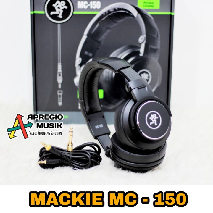 Mackie MC150 MC 150 Headphone studio home recording podcast monitor ...