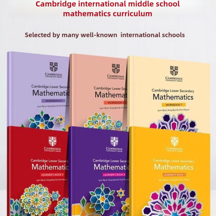 Cambridge Lower Secondary Mathematics Studentbook+ Workbook Stage 7/8/9 ...