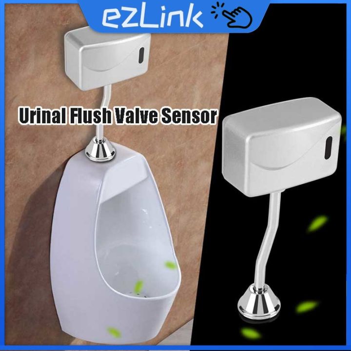 1Pcs Urinal Flush Valve Sensor Wall Mount Infrared Touchless Electric ...