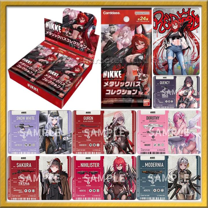 Original Bandai NIKKE：The Goddess of Victory Card Japanese Version ...