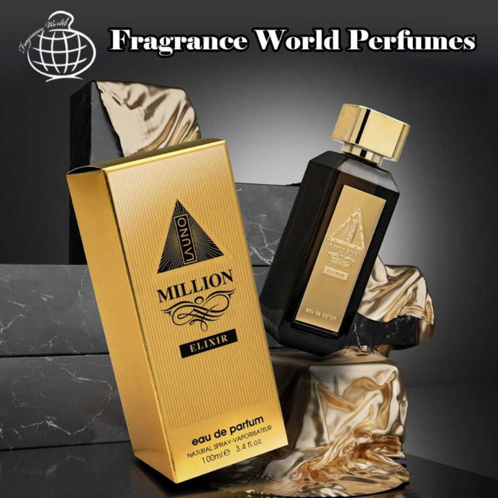 Fragrance World La Uno Million Elixir Man 100 ML Parfume Arab Parfume ...