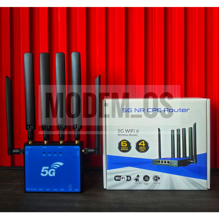 (Mini GTENIQ) 5G GTEN CP502 WiFi-6 Qualcomm X55 Unlimited Internet ...