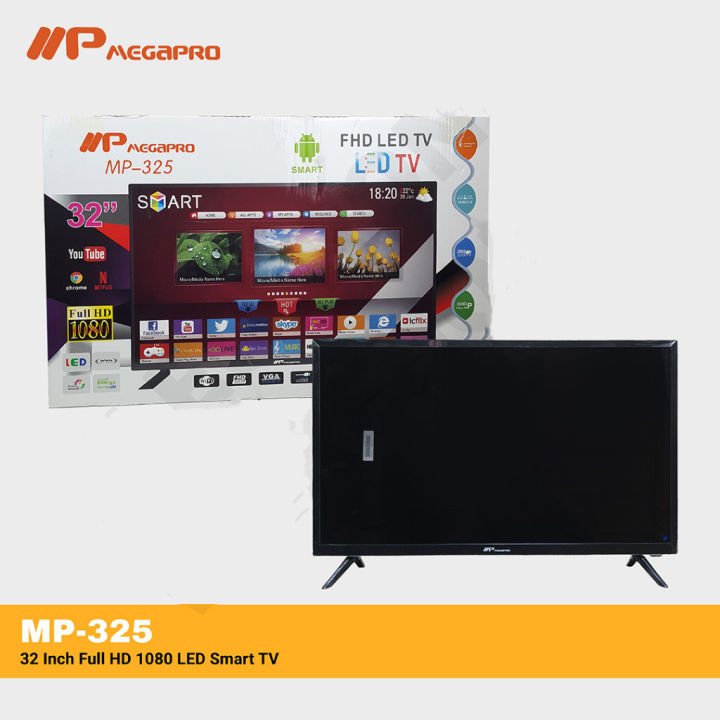 Megapro MP-325 32 inch full HD 1080 LED Smart TV | Lazada PH