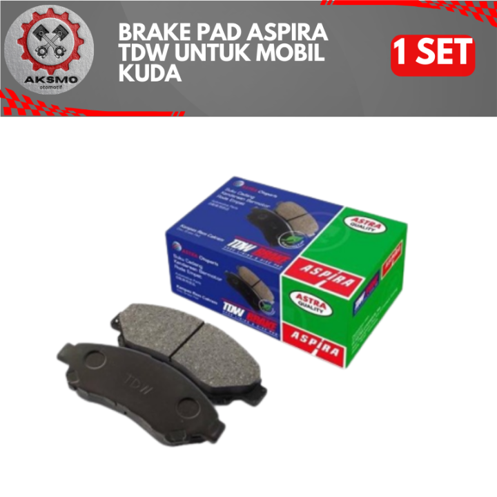 Kampas Rem Depan Brake Pad Aspira TDW untuk Mobil KUDA 11-AFTDW12-1-12 | Lazada Indonesia
