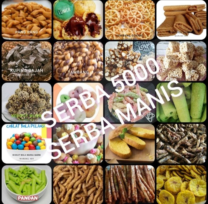 SNACK KILOAN SERBA 5000 SERBA MANIS | Lazada Indonesia