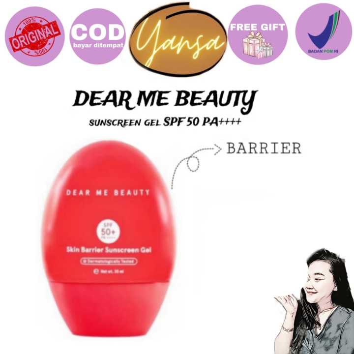 [ ORIGINAL ] DEAR ME BEAUTY Skin Barrier // Acne Care Sunscreen Gel SPF ...