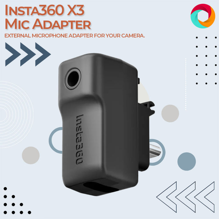 Insta360 X3 Mic Adapter | Lazada PH
