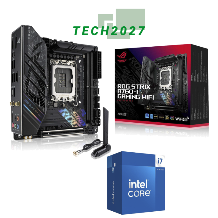 Intel Core i7-14700 2.1 GHz 20-Core LGA 1700 Processor with ASUS ROG ...