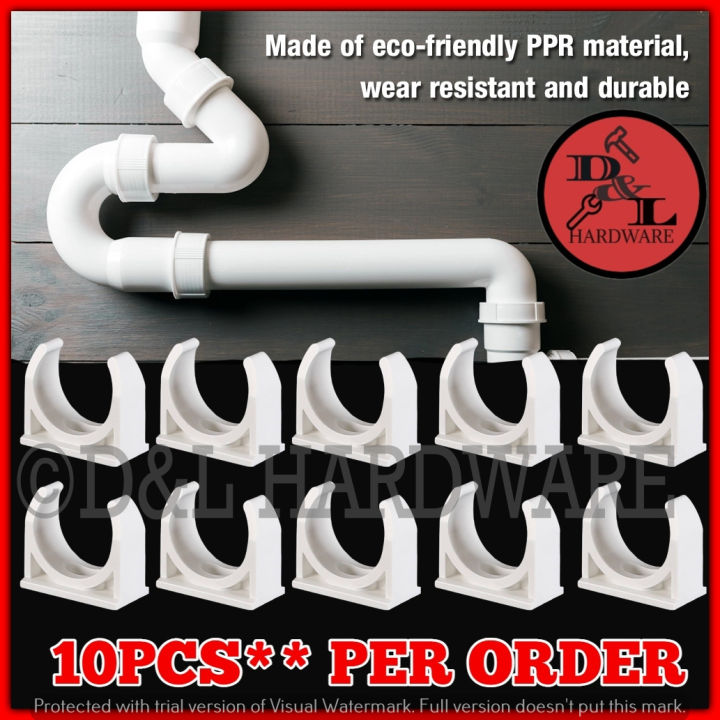 10PCS PPR-14 SUPREME PPR PIPECLIP PVC CLAMP (1/2", 3/4") | Lazada PH