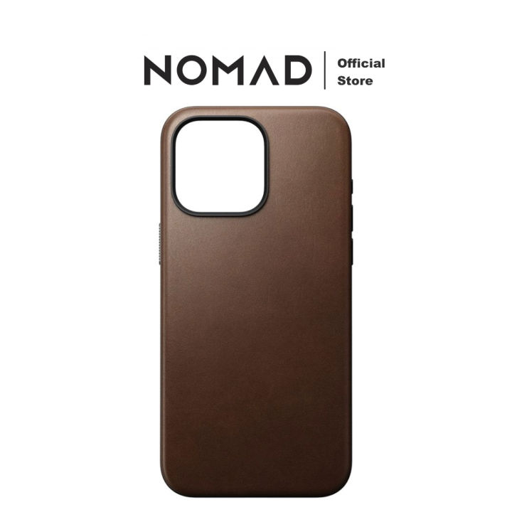 เคสมือถือ Nomad Modern Leather Case IP 15 Pro/ 15 Pro Max - Black ...