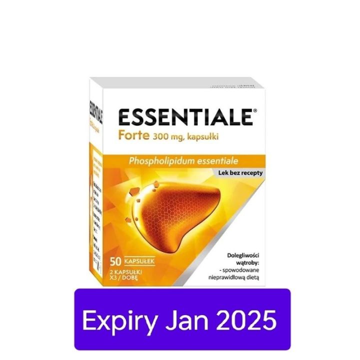 Essentiale Forte 50s (exp July 2025) | Lazada PH