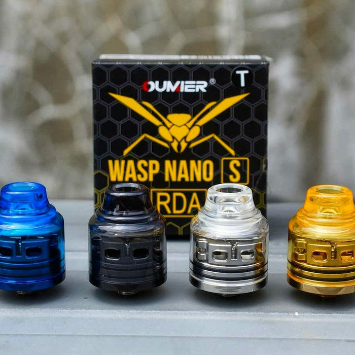 RDA22MM WASP NANO BY OUMIER / VAPEPODMOD FULL SET ORI RDA WASPNANO ...