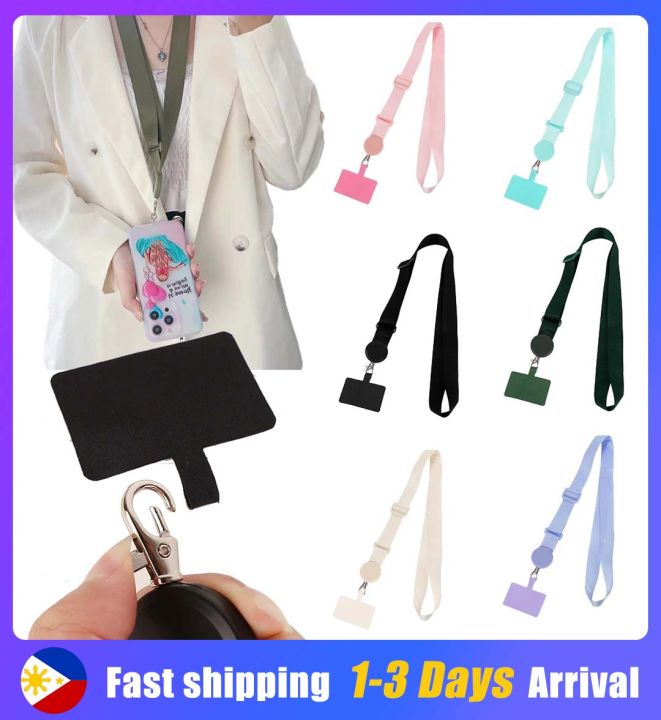 Phone Lanyard Adjustable Detachable Neck Cord Anti Lost Lanyard Strap ...
