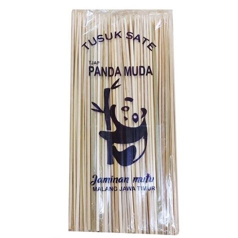 Tusuk Sate Ayam / Daging Panjang Cap Panda Muda | Lazada Indonesia