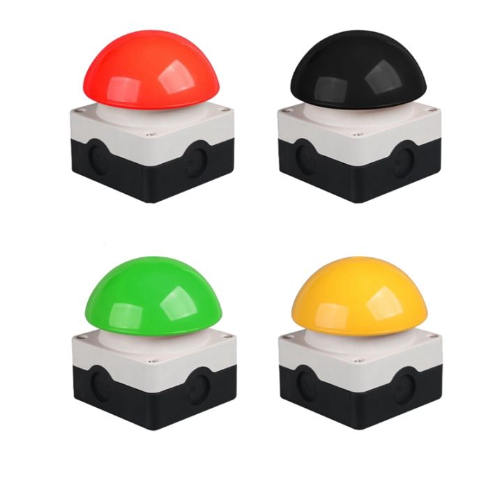 Emergency Stop Foot Switch 1NO+1NC Mushroom Button Waterproof Self ...