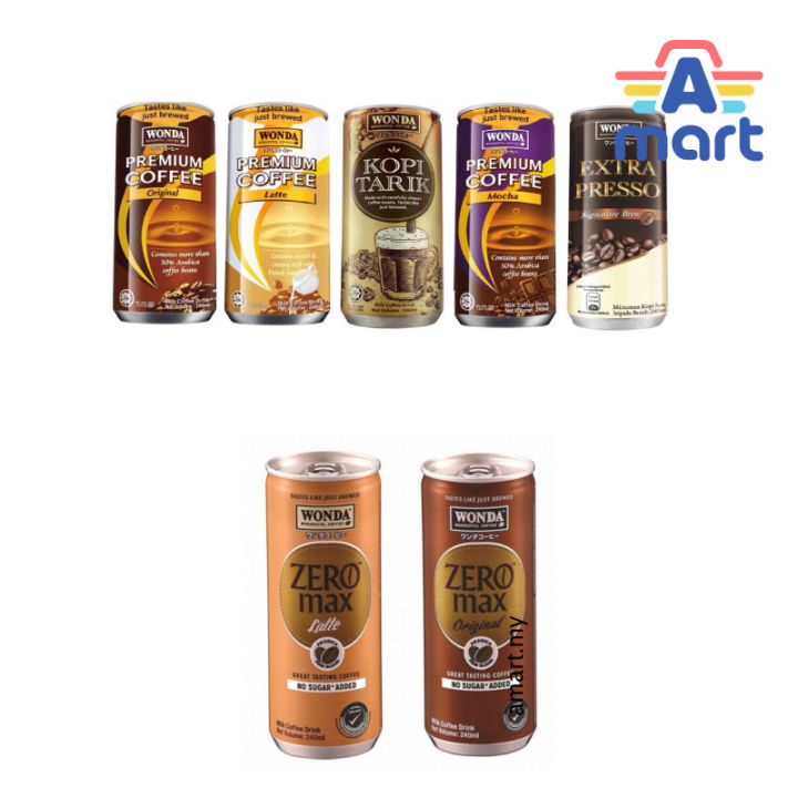 [Ready Stock] Wonda Extra Presso / Wonda Latte / Wonda Mocha / Wonda ...