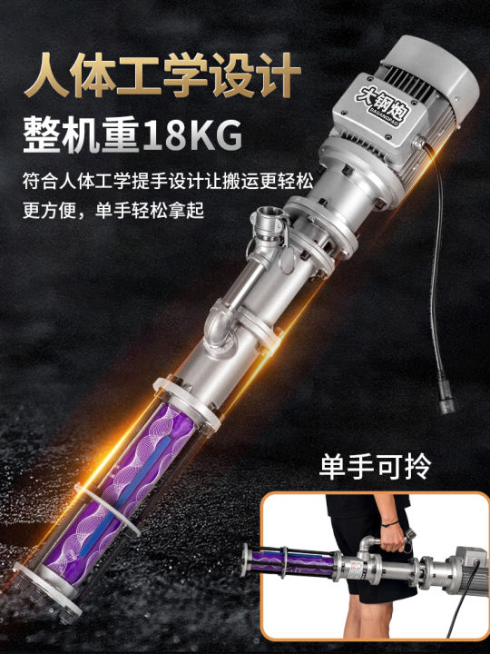 Brushless small steel gun stone paint spraying machine all-in-one ...