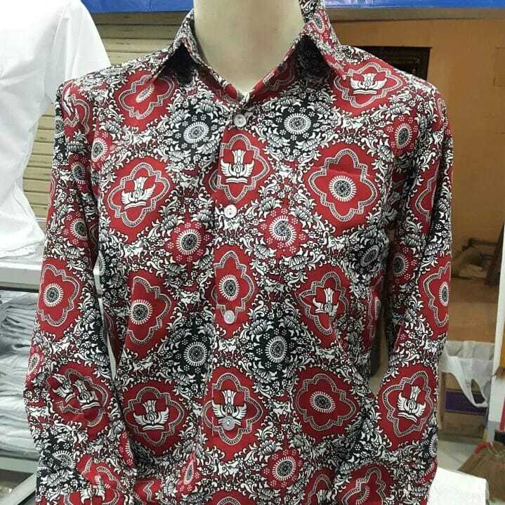 Batik Panjang Seragam Sekolah Dasar Merah Marun | Lazada Indonesia