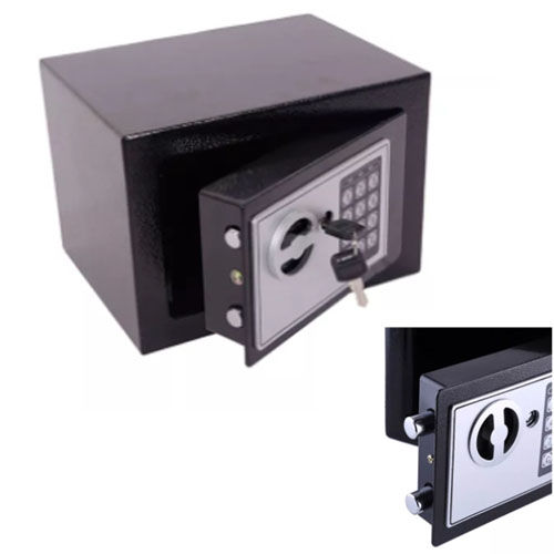 Digital Electronic Safety Vault Lockable CashJewelry Storage Portable ...