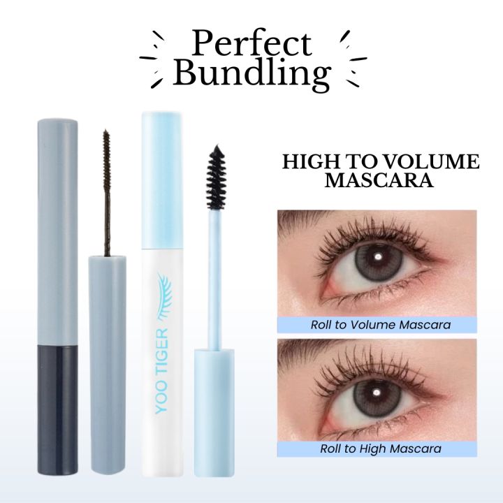 YOO TIGER Maskara Tosca dan Moon Color 360 Natural Tahan Air Lentik ...