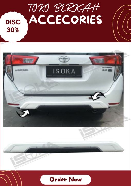 BUMPER variasi mobil innova / Skid Plate BelakangToyota Innova Reborn ...